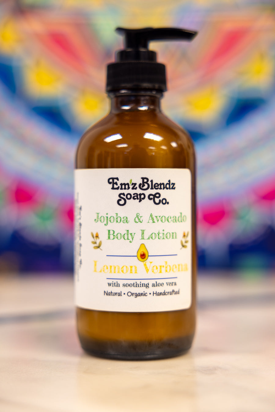 Uplifting Lemon Verbena Hand & Body Lotion | Em'z Blendz